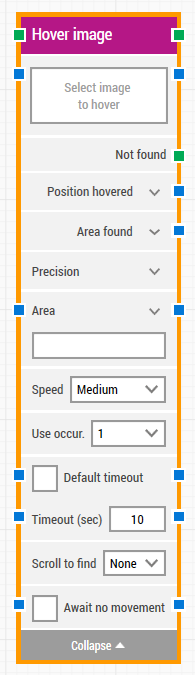 Hover Image Mouse and Keyboard | Leapwork Documentation